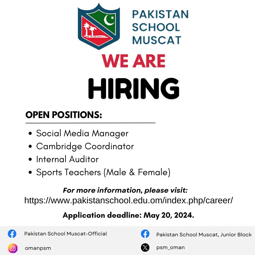 Pakistan School Muscat – PSM