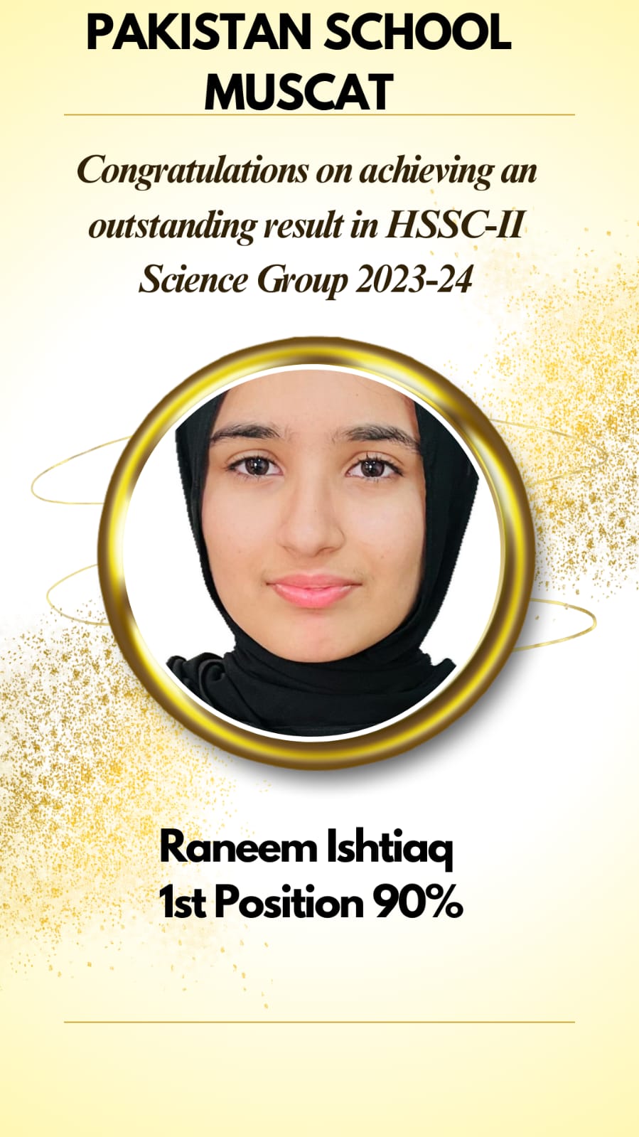 Results – Pakistan School Muscat